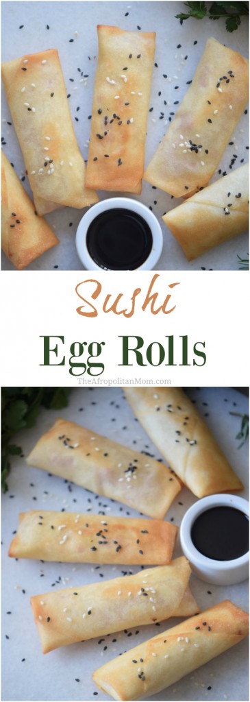 Homemade Sushi Egg Rolls Recipe